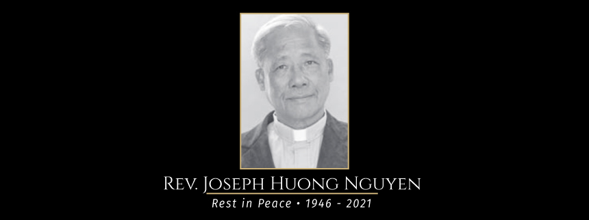 Father Joseph Huong Nguyen, pastor of St. Anne Parish in Sacramento ...
