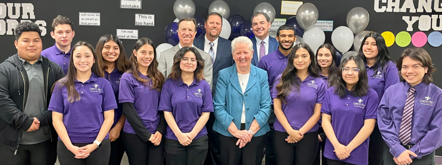 Cristo Rey High School and Mercy Foundation announce public launch of the 'Securing the Dream ...